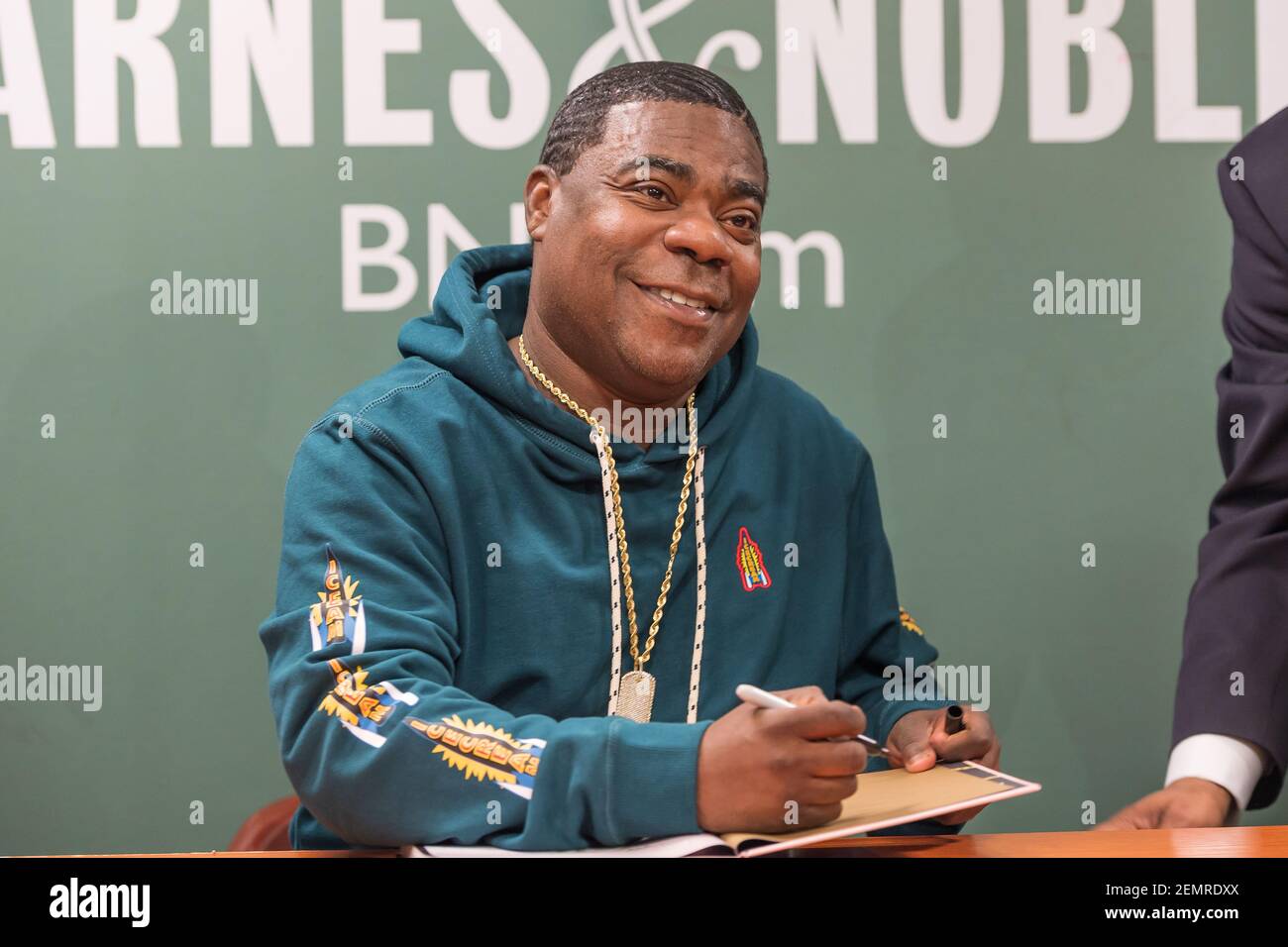 Actor and comedian Tracy Morgan is seen at a book signing for "The Last ...