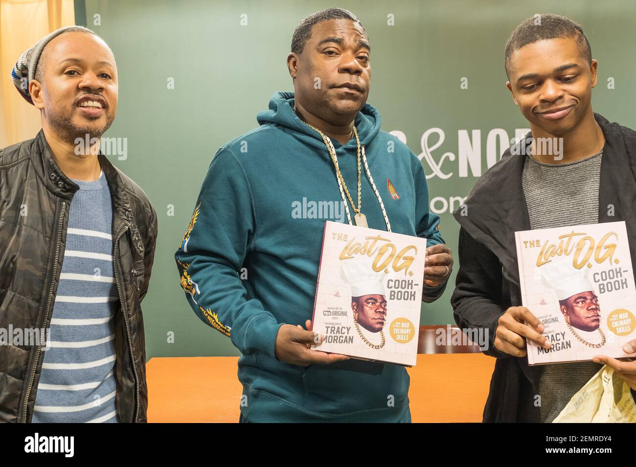 Actor and comedian Tracy Morgan is seen at a book signing for "The Last ...