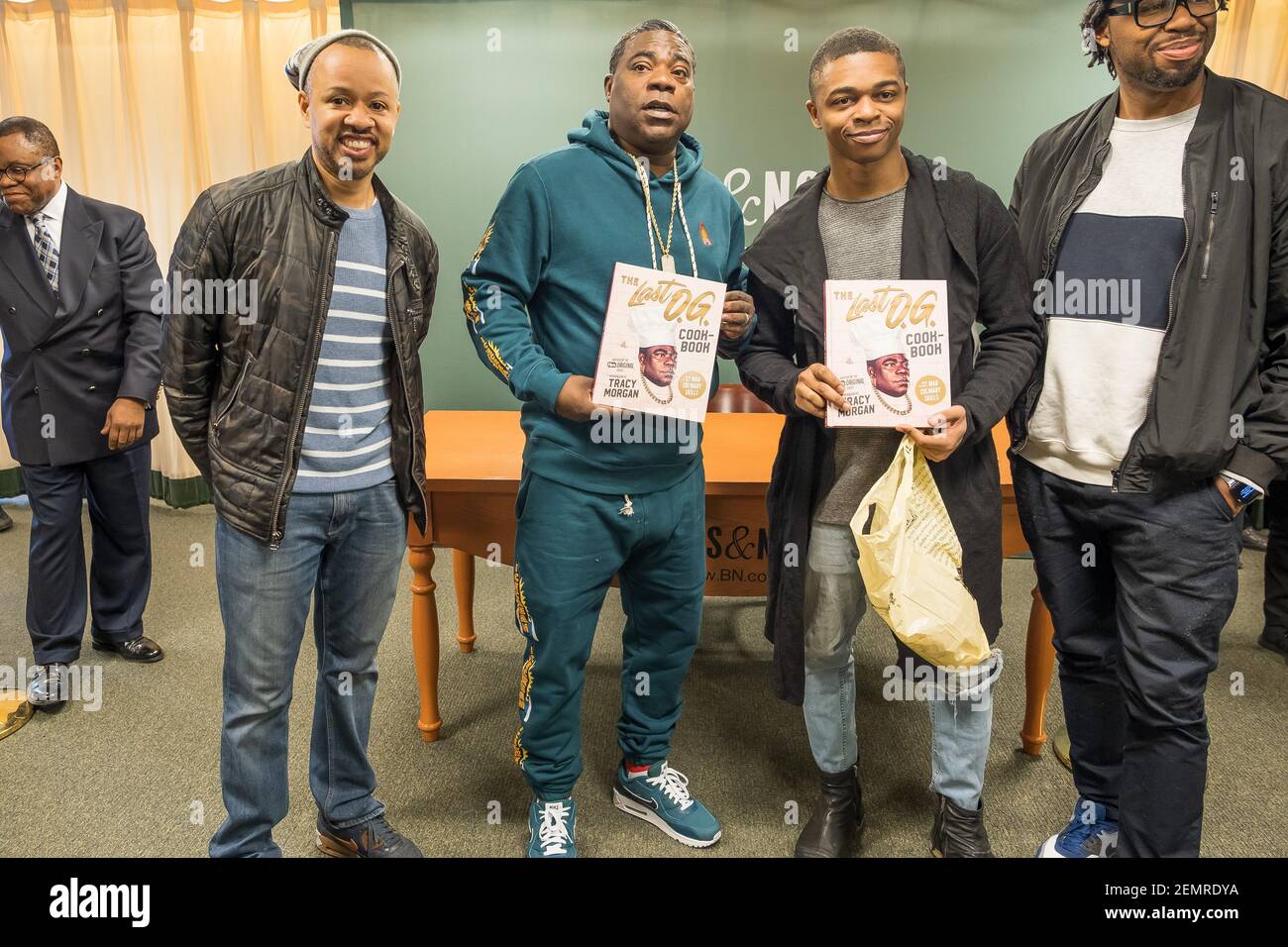 Actor and comedian Tracy Morgan is seen at a book signing for "The Last ...