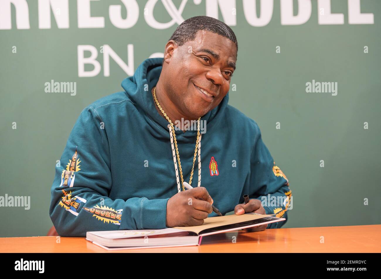 Actor and comedian Tracy Morgan is seen at a book signing for "The Last ...