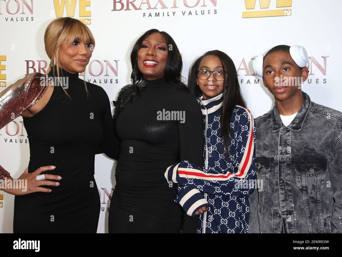 02 April 2019 - West Hollywood, California - Tamar Braxton, Towanda ...