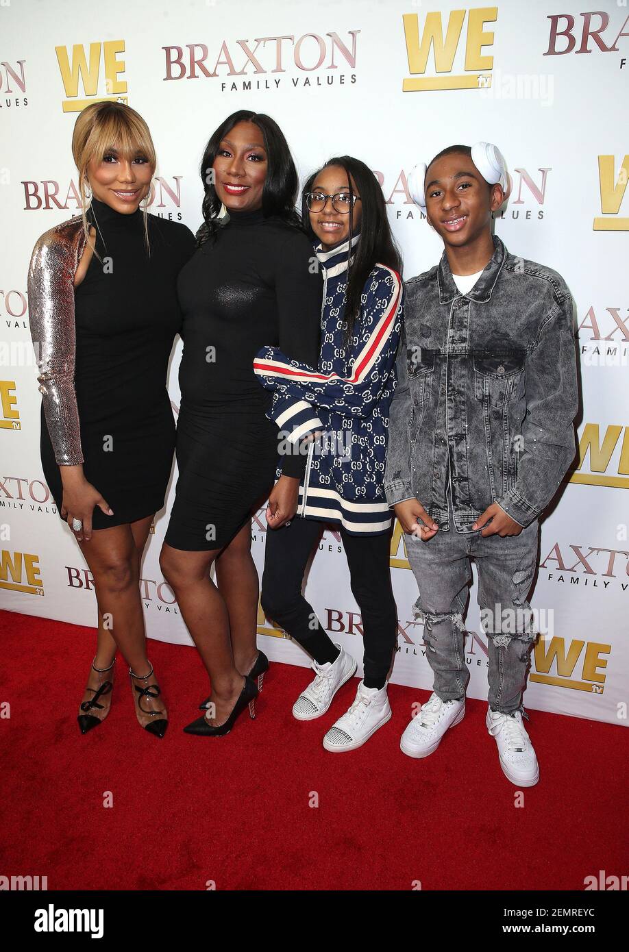 02 April 2019 - West Hollywood, California - Tamar Braxton, Towanda ...