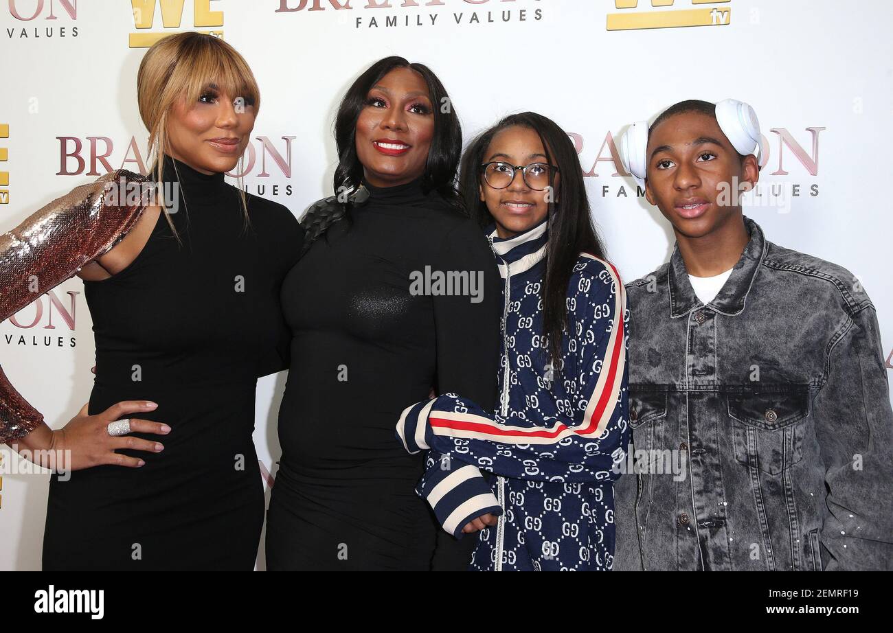 02 April 2019 - West Hollywood, California - Tamar Braxton, Towanda ...