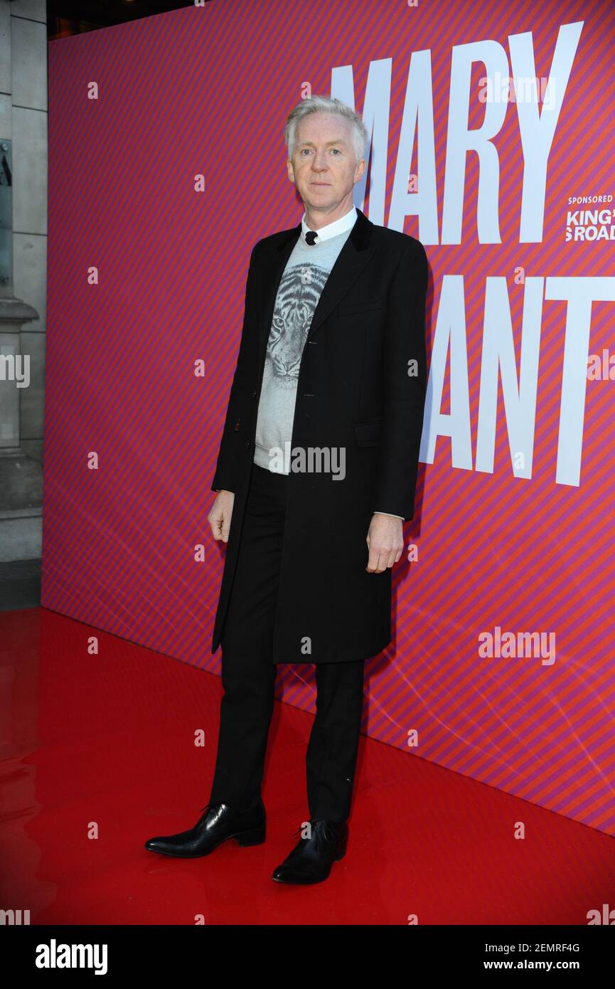 Philip Treacy, Seen arriving for the Mary Quant Exhibition sponsored by ...