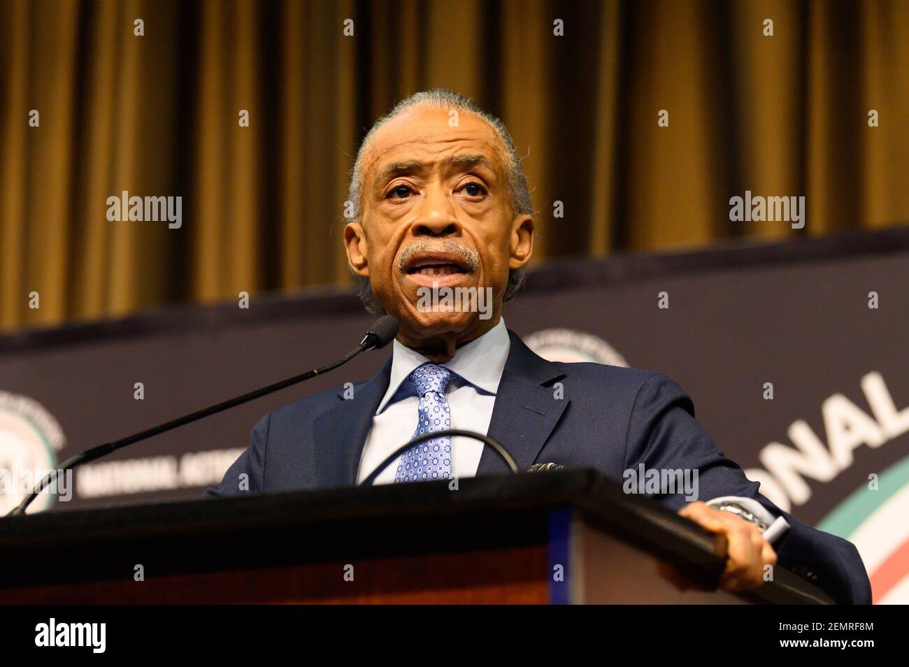 Rev. Al Sharpton, NAN Founder, at the National Action Network National ...