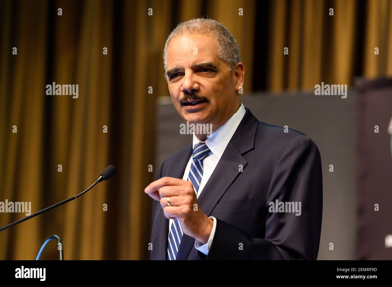 Eric Holder, former U.S. Attorney General, at the National Action ...
