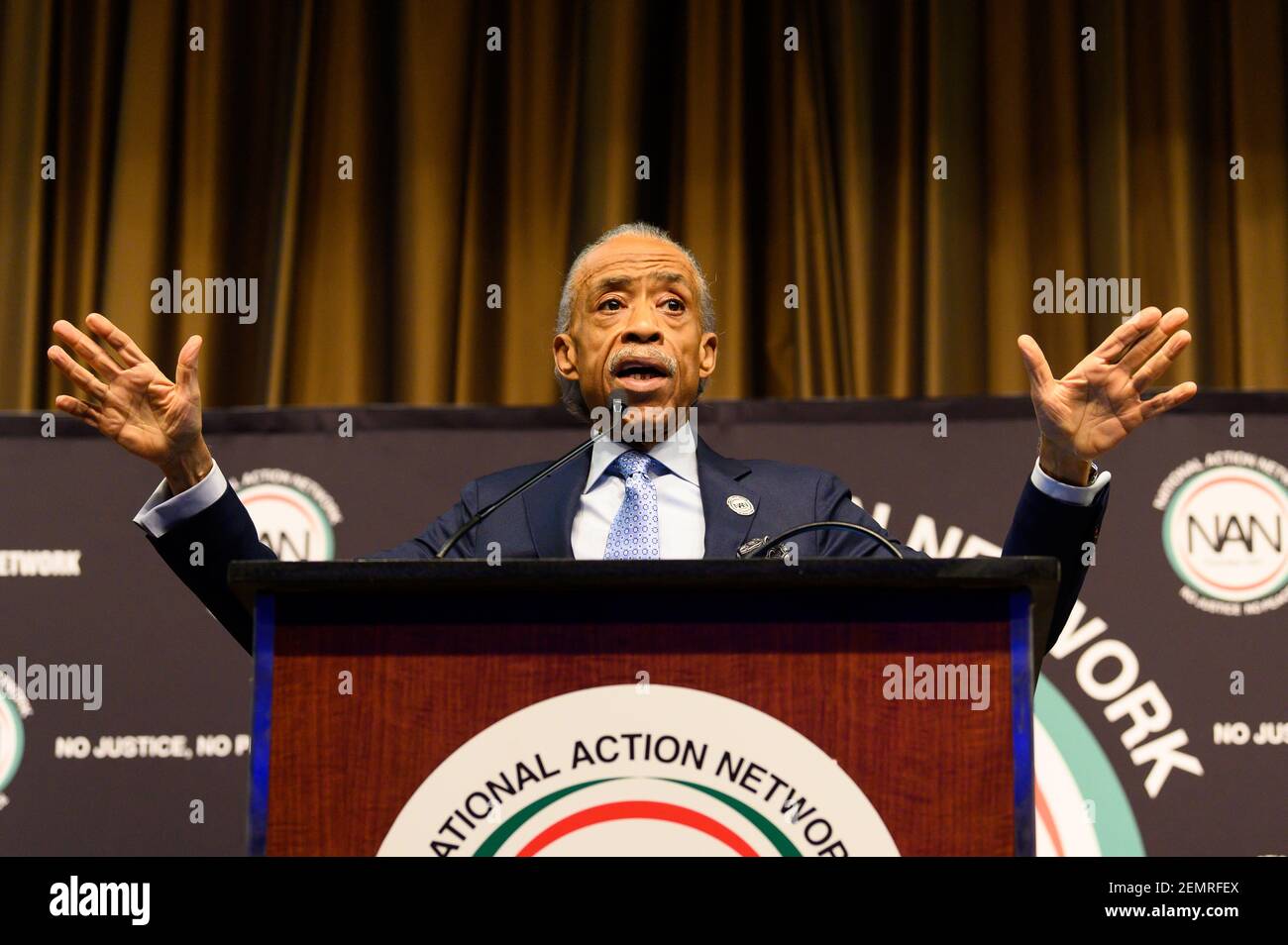 Rev. Al Sharpton, NAN Founder, at the National Action Network (NAN ... Rev. Al Sharpton, NAN Founder, at the National Action Network (NAN ...