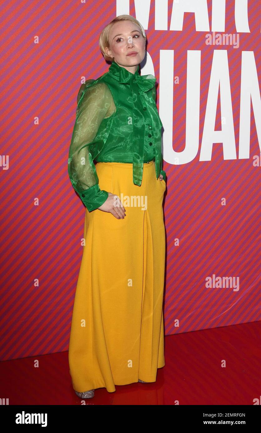 Daisy Lewis at the Mary Quant Exhibition Private View at the Victoria and Albert Museum ...