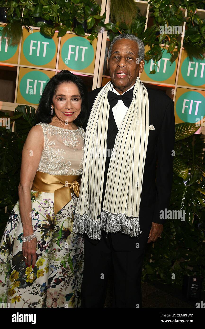 FIT President Dr Joyce Brown and husband Carl McCall attend FIT's 2019 ...
