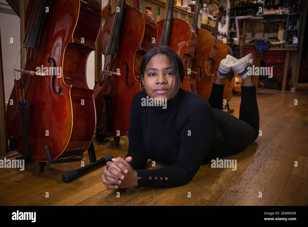 Glass Marcano, 23 years old, is a Venezuelan orchestra conductor ...