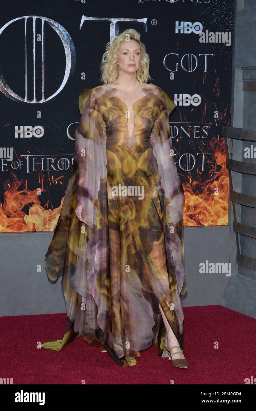 Gwendoline Christie attend HBO's "Game of Thrones" eight and final ...