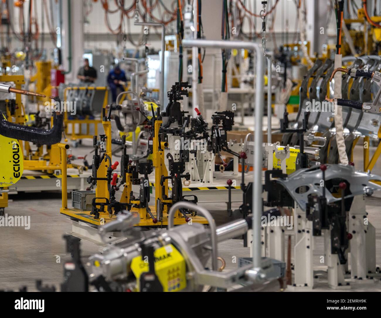 The opening ceremony of a car factory "Mercedes-Benz" of a Daimler ...