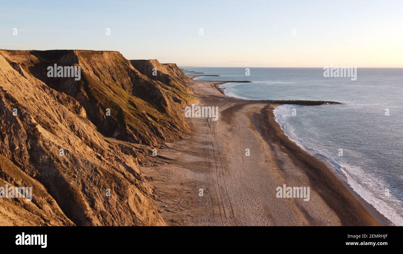 cliff on the beach Stock Photo - Alamy