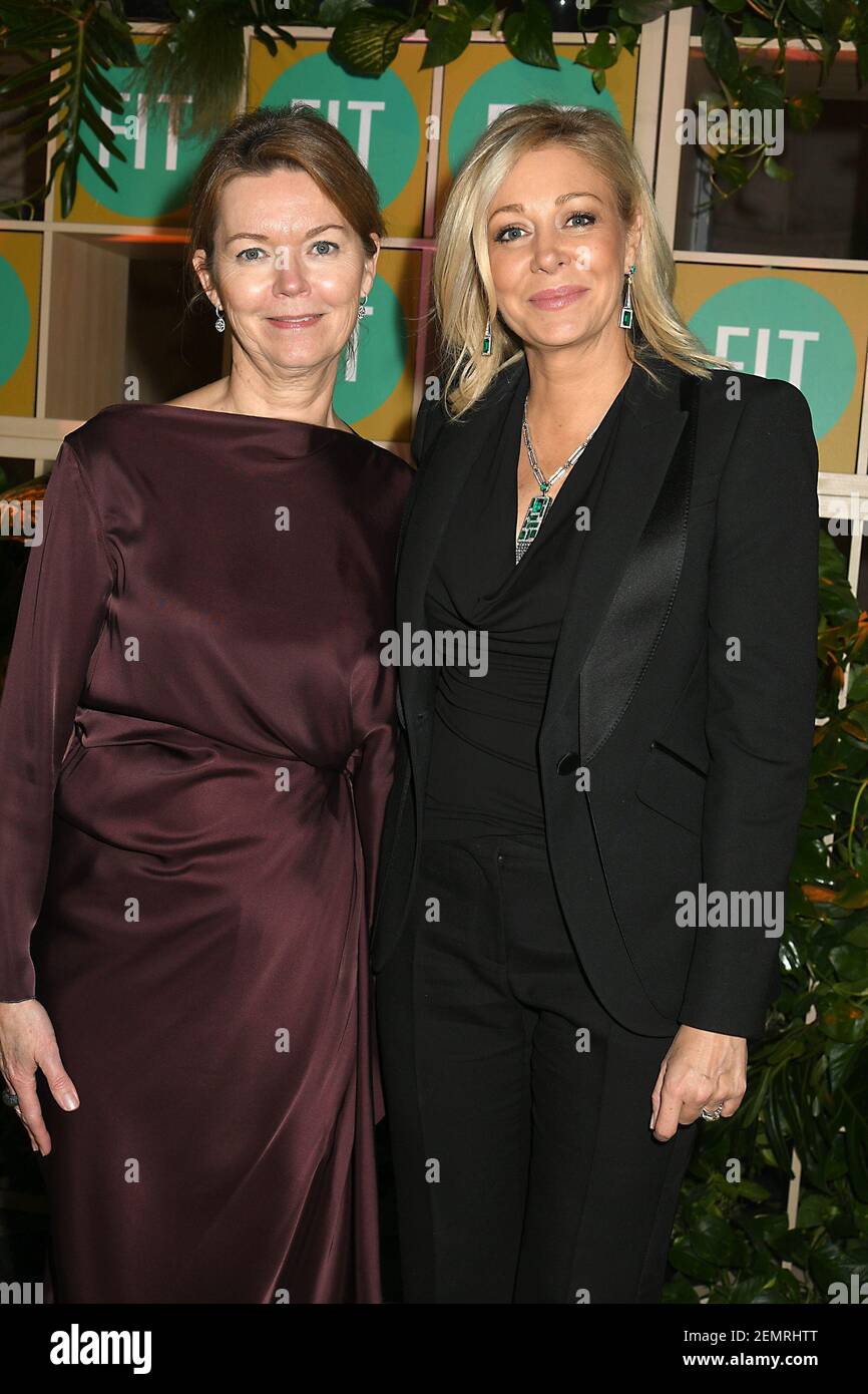 Lise Kingo and honoree Nadja Swarovski attends FIT's 2019 Annual Awards ...
