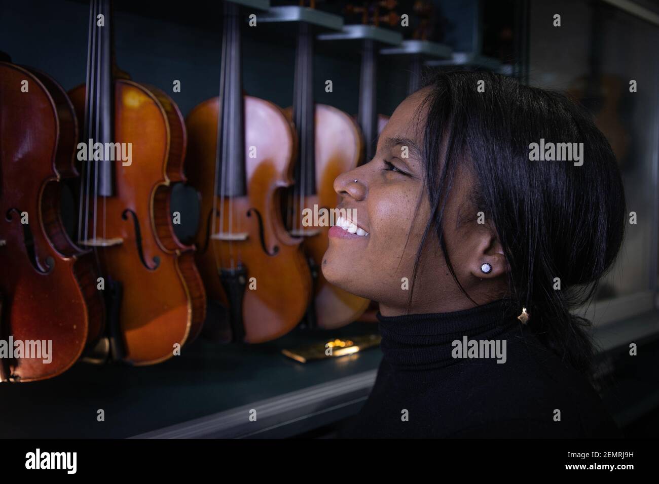 Glass Marcano, 23 years old, is a Venezuelan orchestra conductor ...