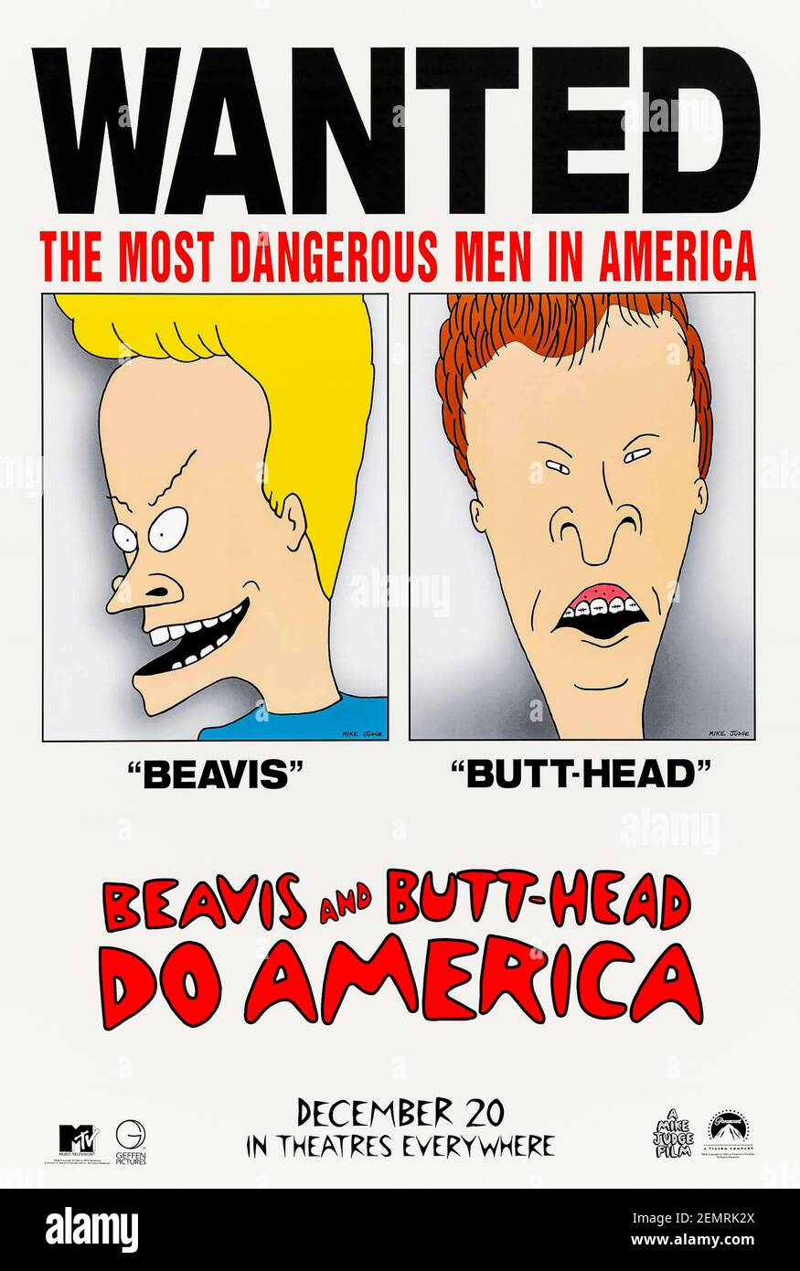 Beavis and Butt-Head Do America (1996) directed by Mike Judge, Mike de ...