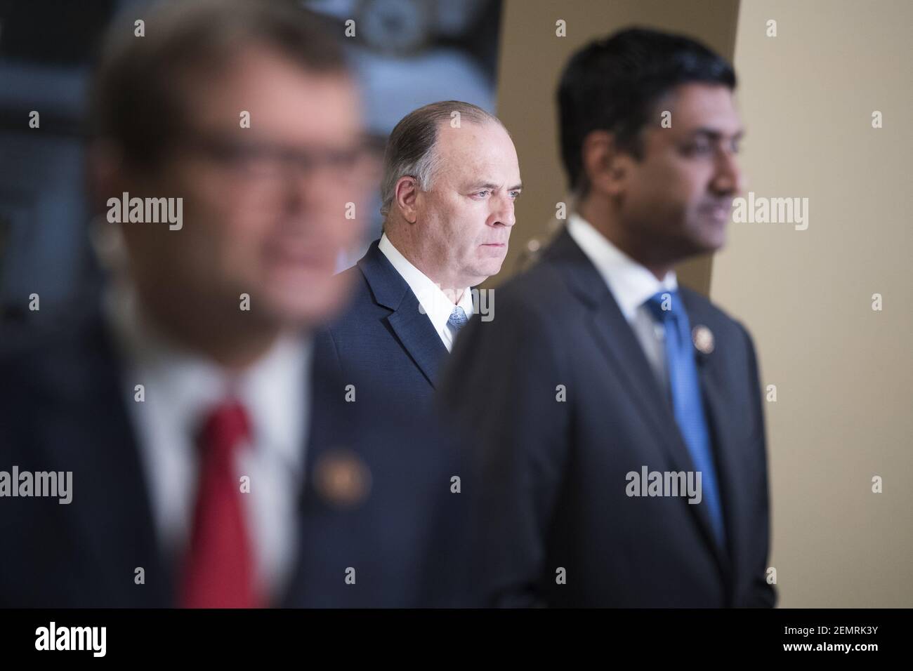 UNITED STATES - APRIL 4: From left, Reps. Mike Quigley, D-Ill., Dan ...