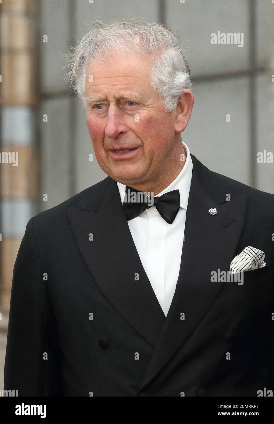 HRH Prince Charles at the World Premiere of Netflix's Our Planet at the ...