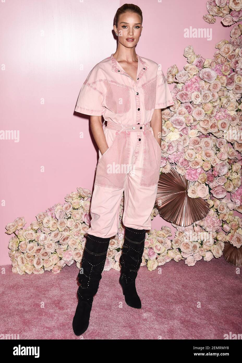 LOS ANGELES, CALIFORNIA, USA - APRIL 04: Model Rosie Huntington ...