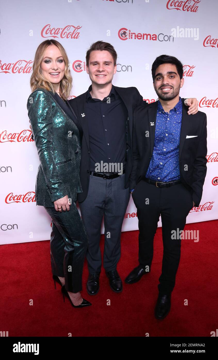 04 April 2019 - Las Vegas, NV - Olivia Wilde, Shayain Lakhani, Devon ...