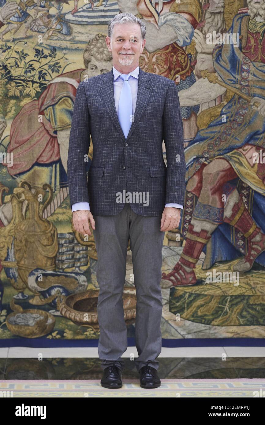 Reed Hastings, US entrepreneur and philanthropist and executive ...