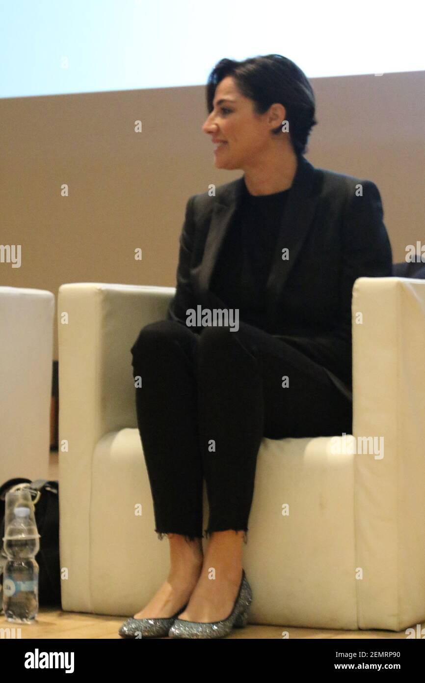 The Italian actress Luisa Ranieri in Naples at "NAPOLICITTALIBRO ...