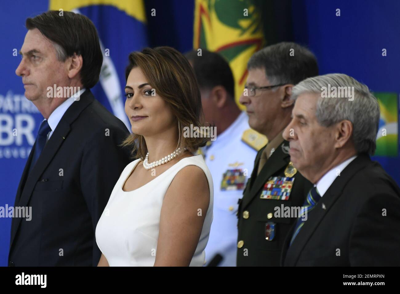 - Jair Bolsonaro, president of the republic, accompanied by Michelle ...