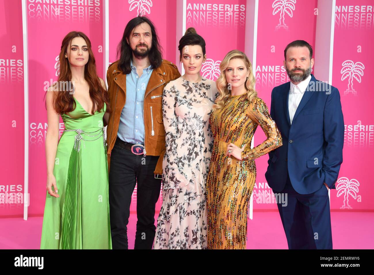The jury : Robin Coudert, Katheryn Winnick, Emma Mackey, Miriam Leone ...