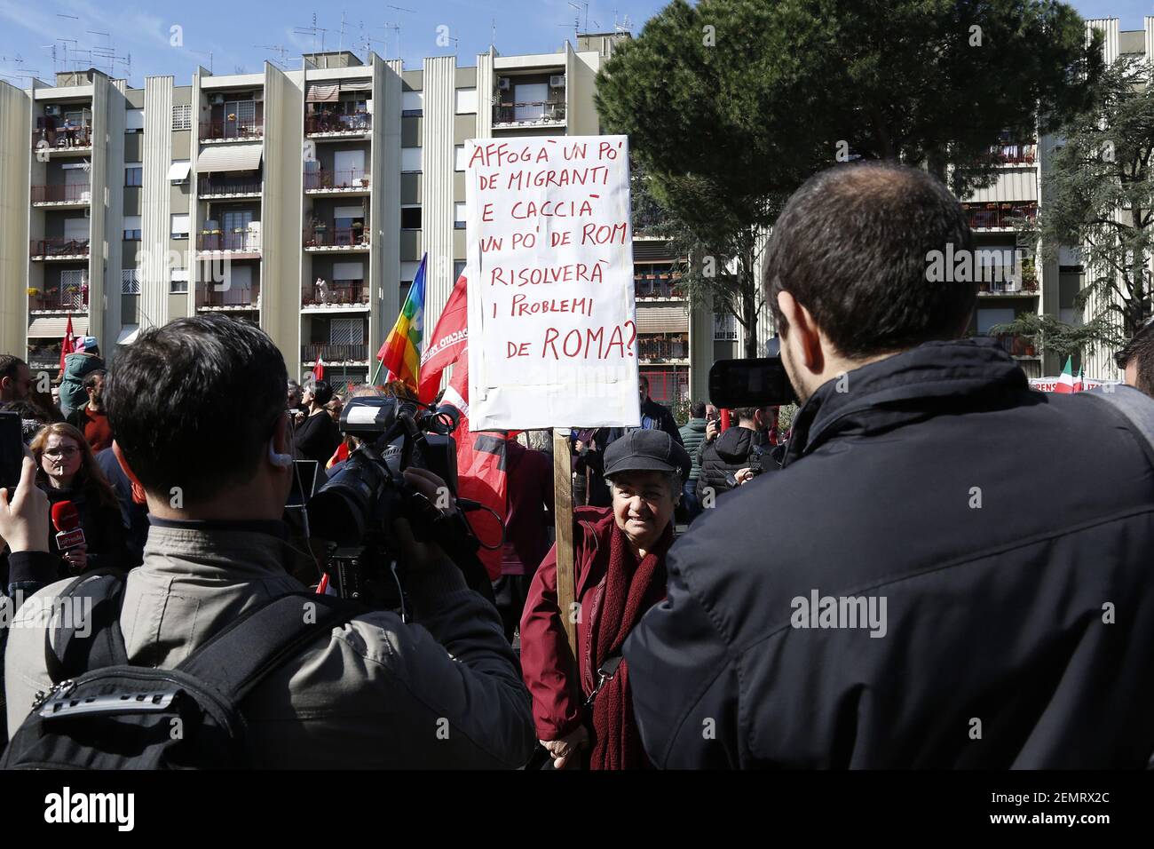 Banner, Will drowning immigrants and chasing Roma people solve Rome's ...