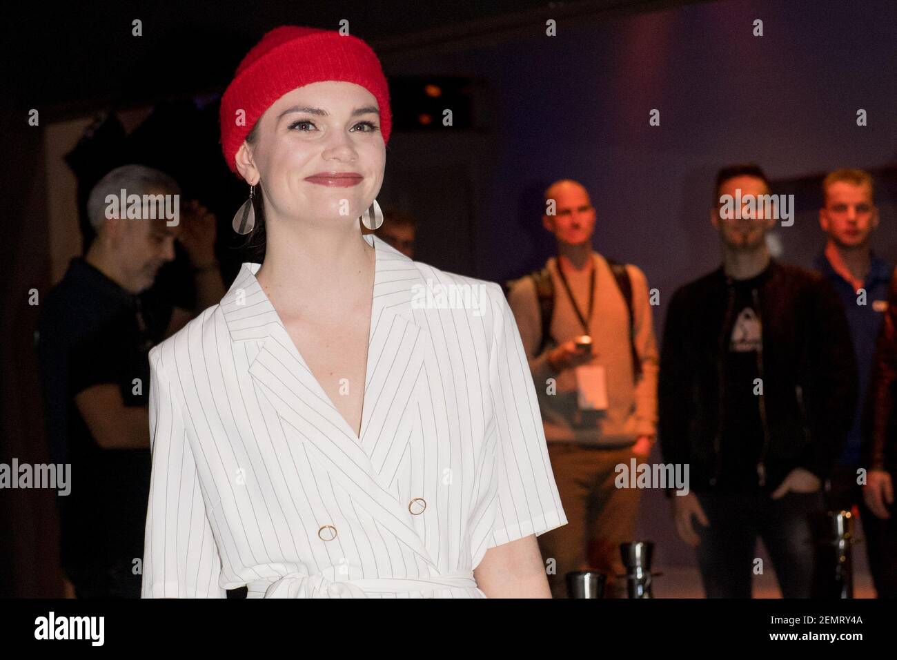 Leonora Colmor Jepsen during the Eurovision in Concert meeting prior to ...