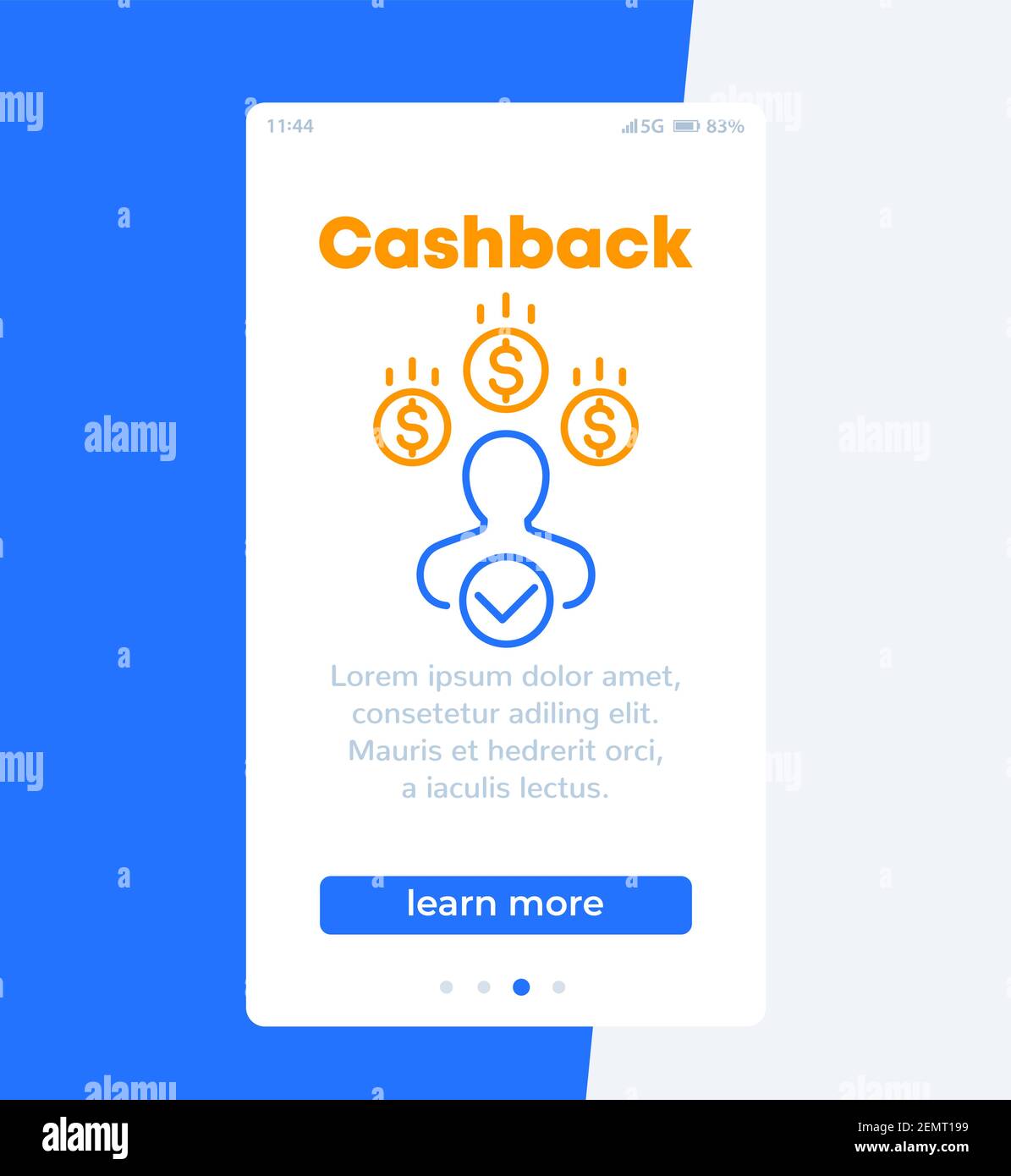 Cash back banner special offer hi-res stock photography and images - Alamy