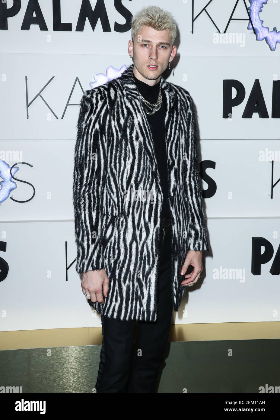 LAS VEGAS, NEVADA, USA - APRIL 06: Rapper Machine Gun Kelly (Colson ...