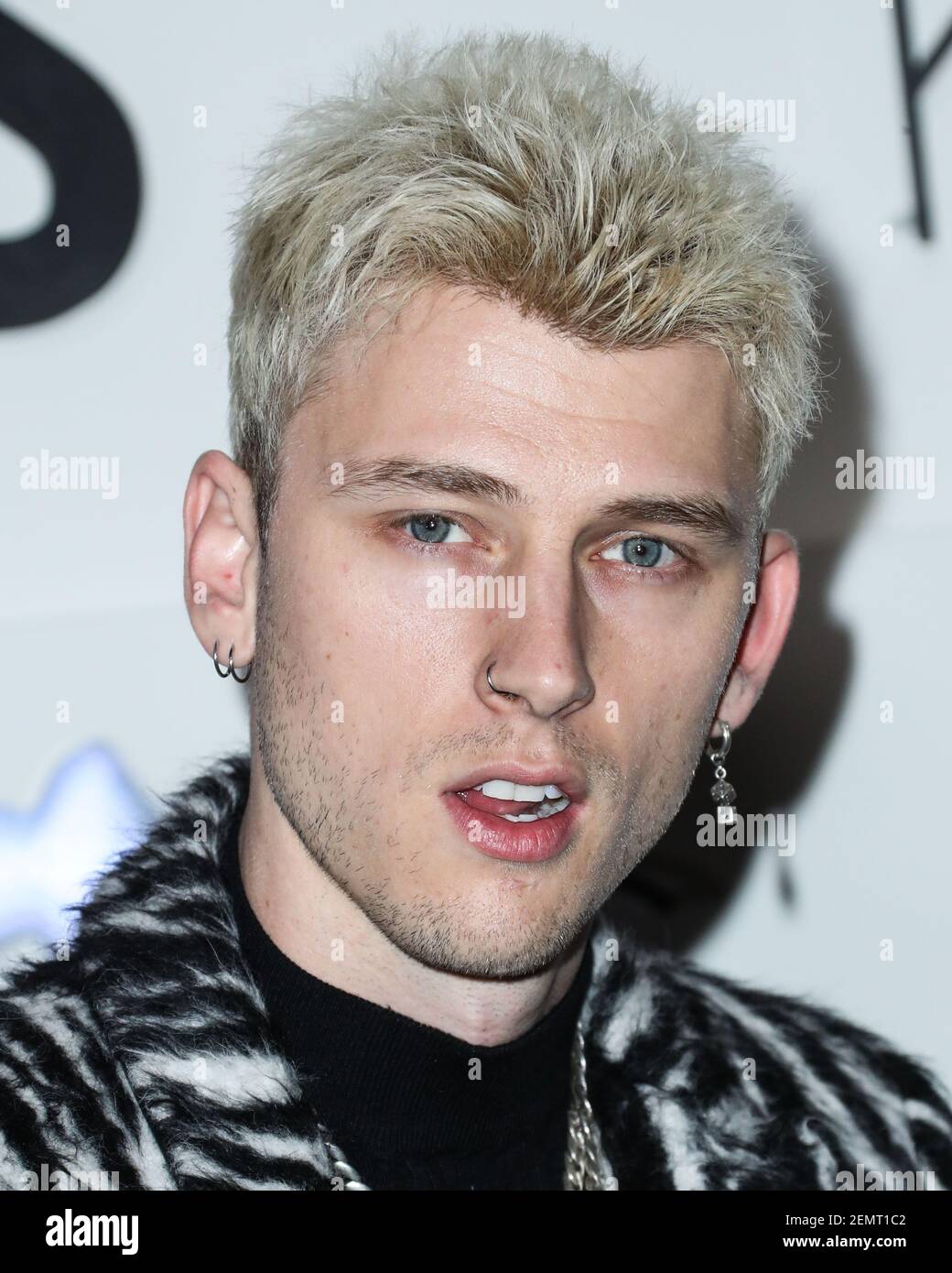 LAS VEGAS, NEVADA, USA - APRIL 06: Rapper Machine Gun Kelly (Colson ...