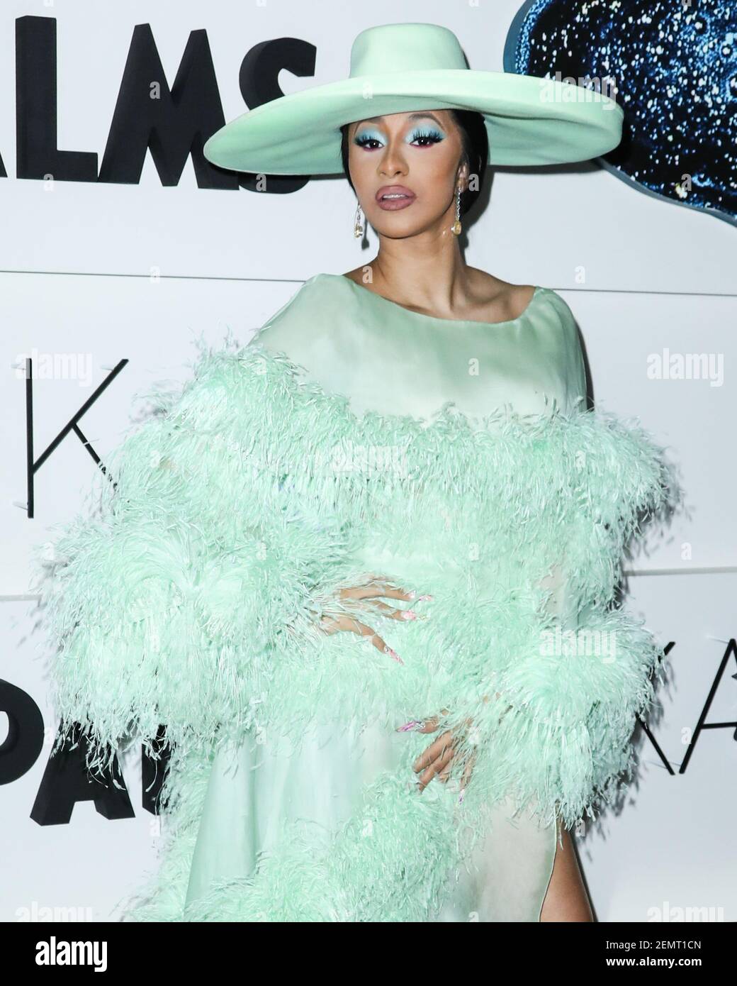 LAS VEGAS, NEVADA, USA - APRIL 06: Rapper Cardi B (Belcalis Marlenis Almanzar) arrives at the ...
