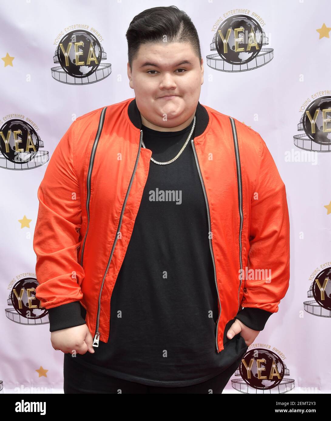 Jovan Armand arrives at the 4th Annual Young Entertainer Awards held at ...