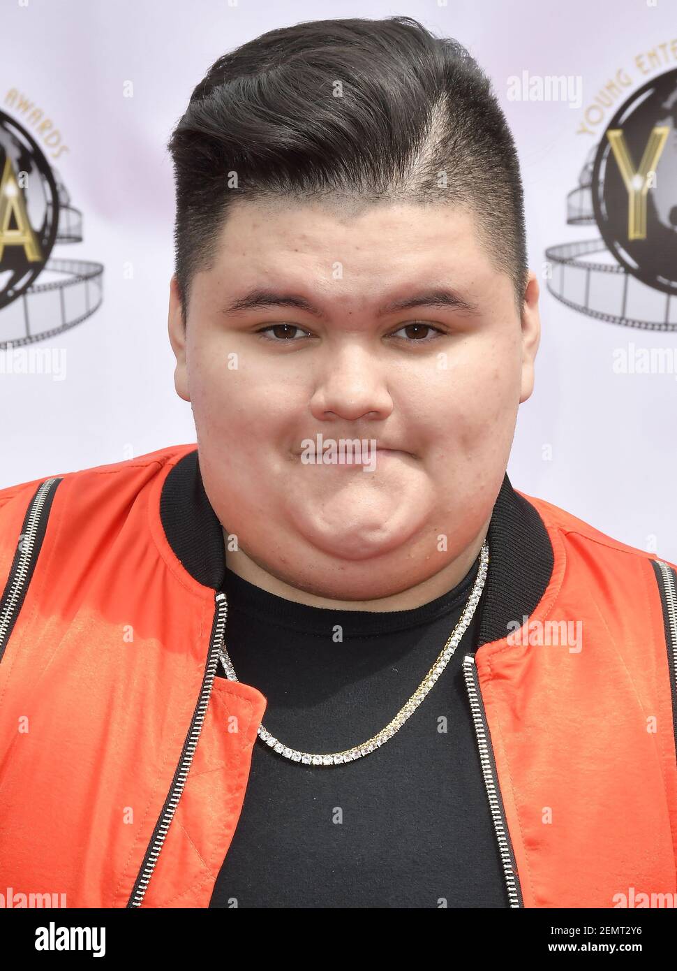 Jovan Armand arrives at the 4th Annual Young Entertainer Awards held at ...