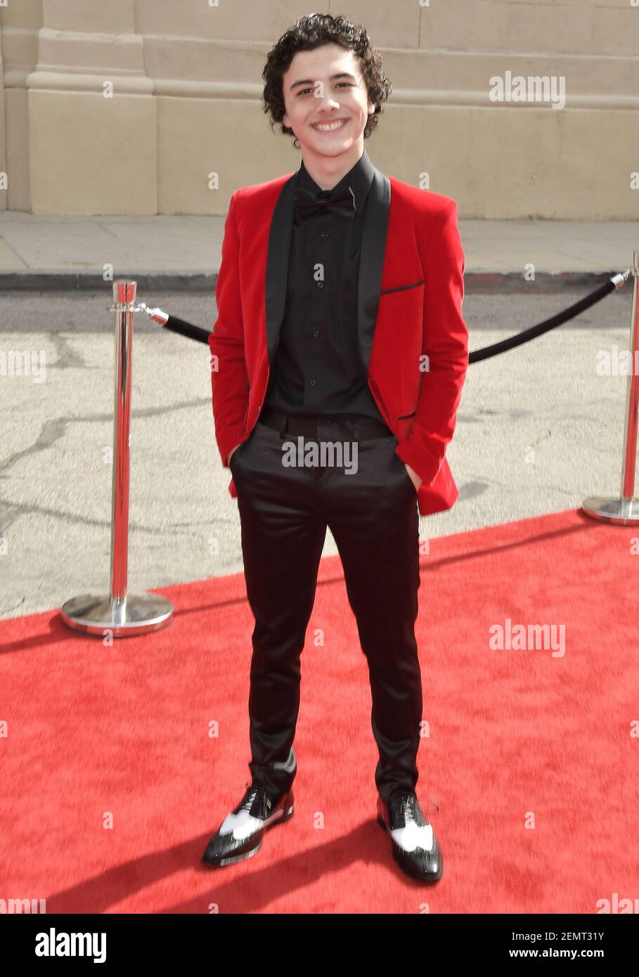 Hunter Payton arrives at the 4th Annual Young Entertainer Awards held ...