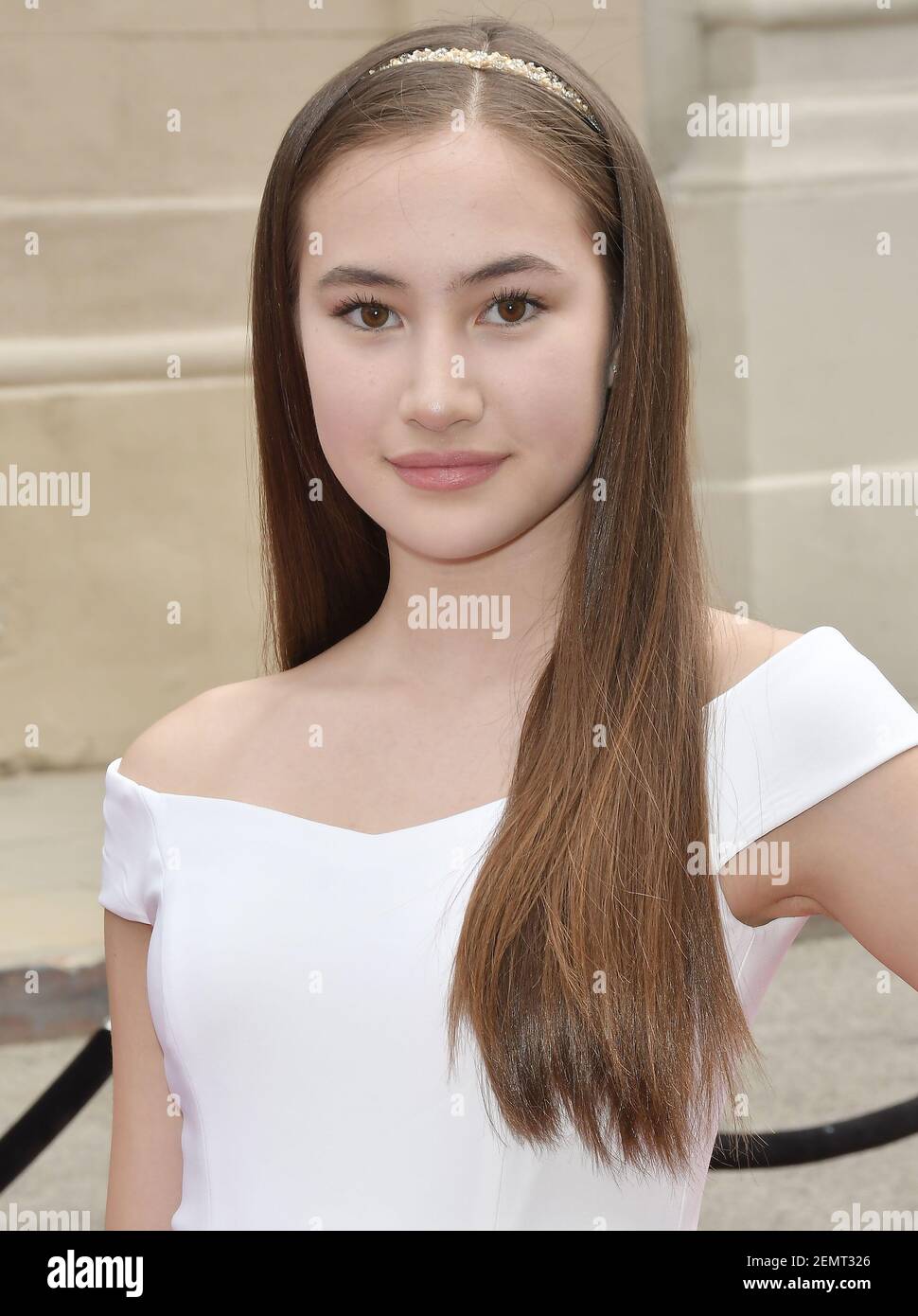 Athena Park arrives at the 4th Annual Young Entertainer Awards held at ...