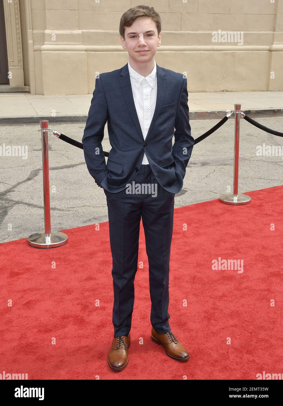 Jack Moore arrives at the 4th Annual Young Entertainer Awards held at ...