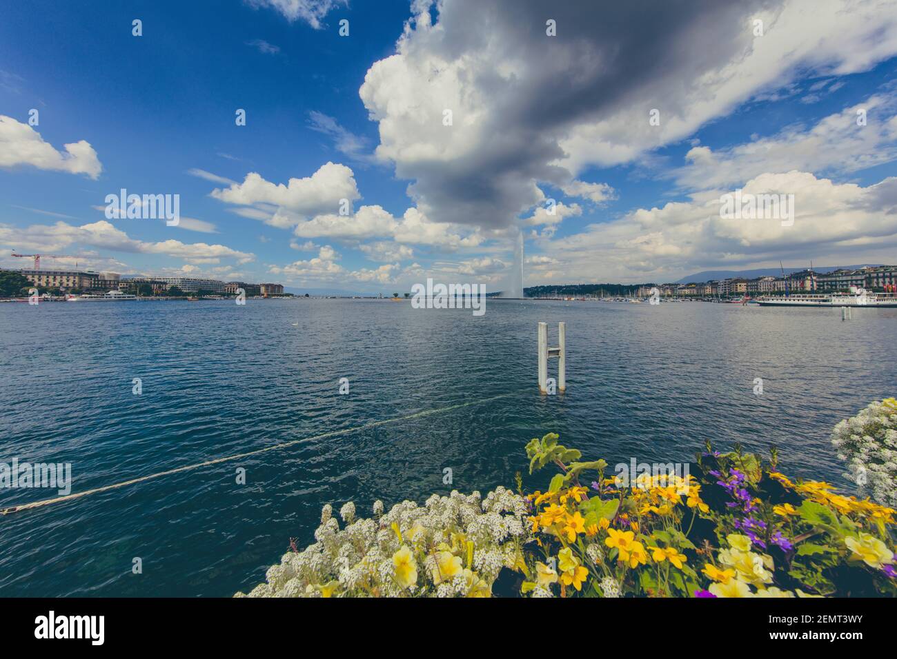 Geneva, Switzerland, Lake Geneva Stock Photo - Alamy