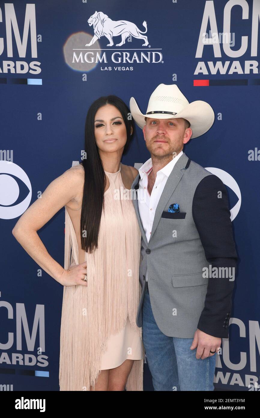 LAS VEGAS, NV - APRIL 7:Kate Moore and Justin Moore attends the 54th ...
