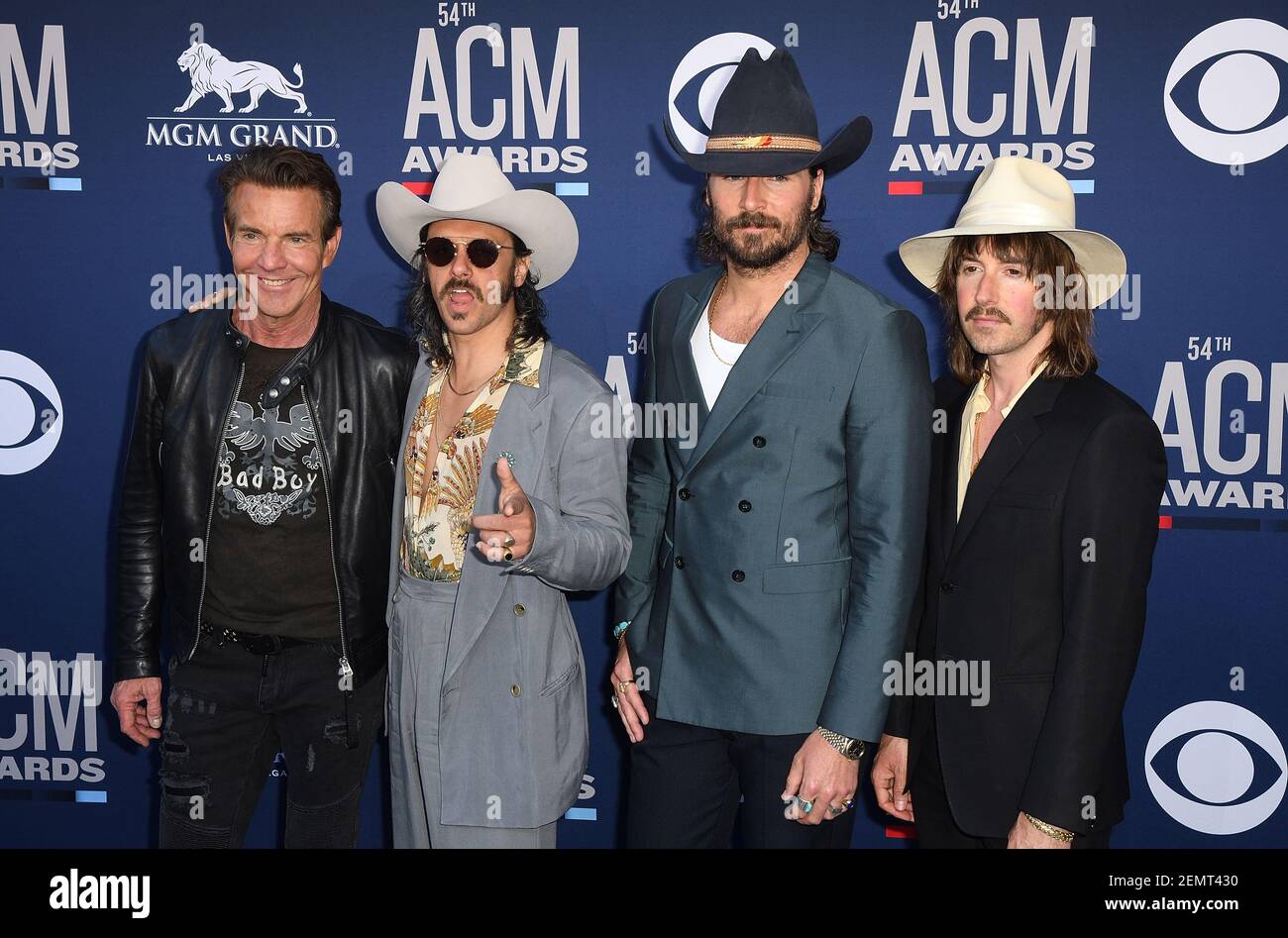 LAS VEGAS, NEVADA - APRIL 07: Dennis Quaid and Jess Carson, Mark ...