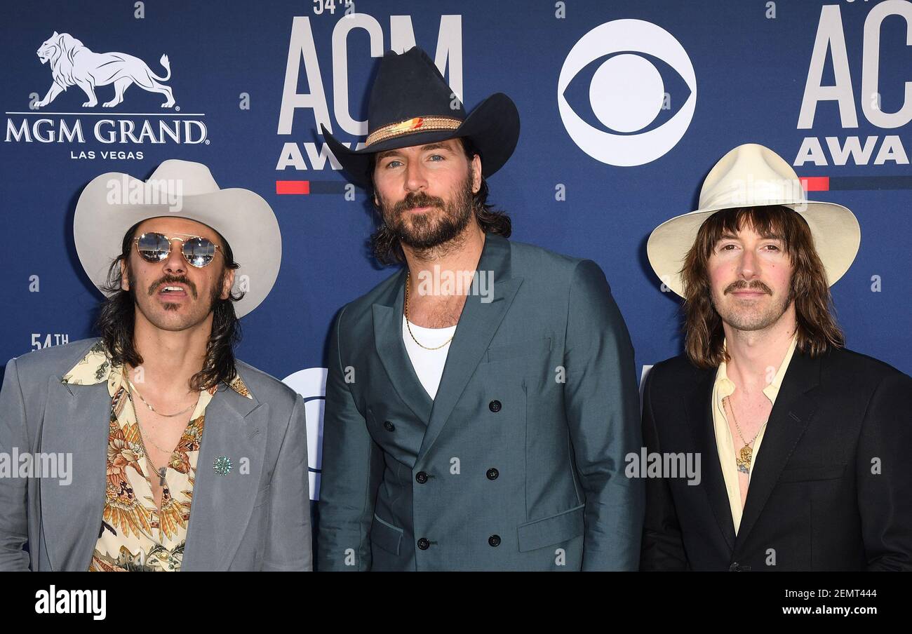 LAS VEGAS, NEVADA - APRIL 07: Mark Wystrach, Cameron Duddy and Jess ...