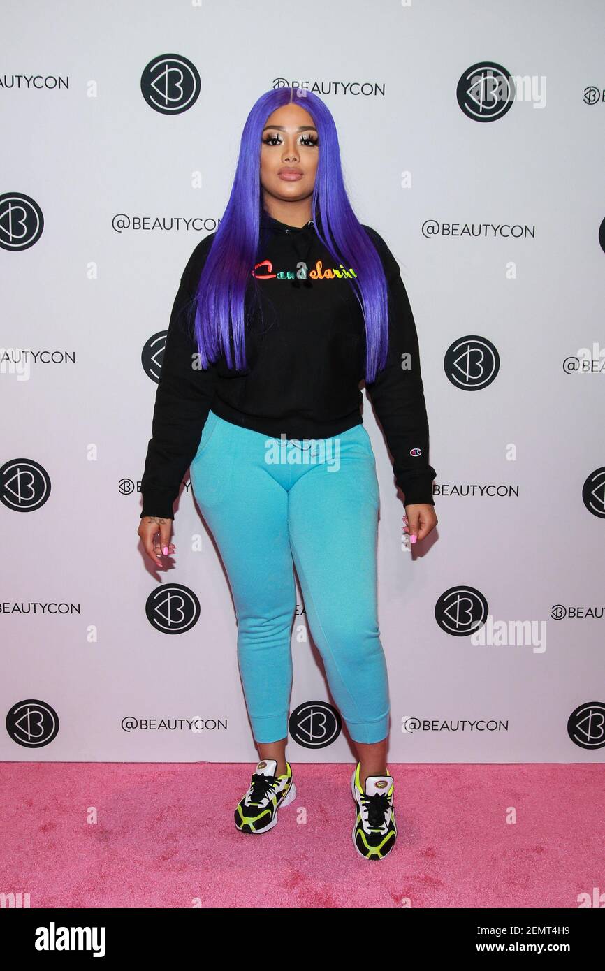 Jade Guy attends Beautycon Festival - Day 2 at Jacob Javits Center in ...