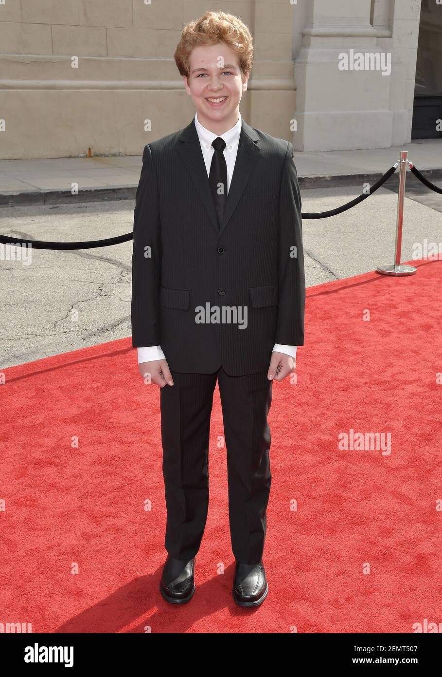 Jaxon Mercey arrives at the 4th Annual Young Entertainer Awards held at ...