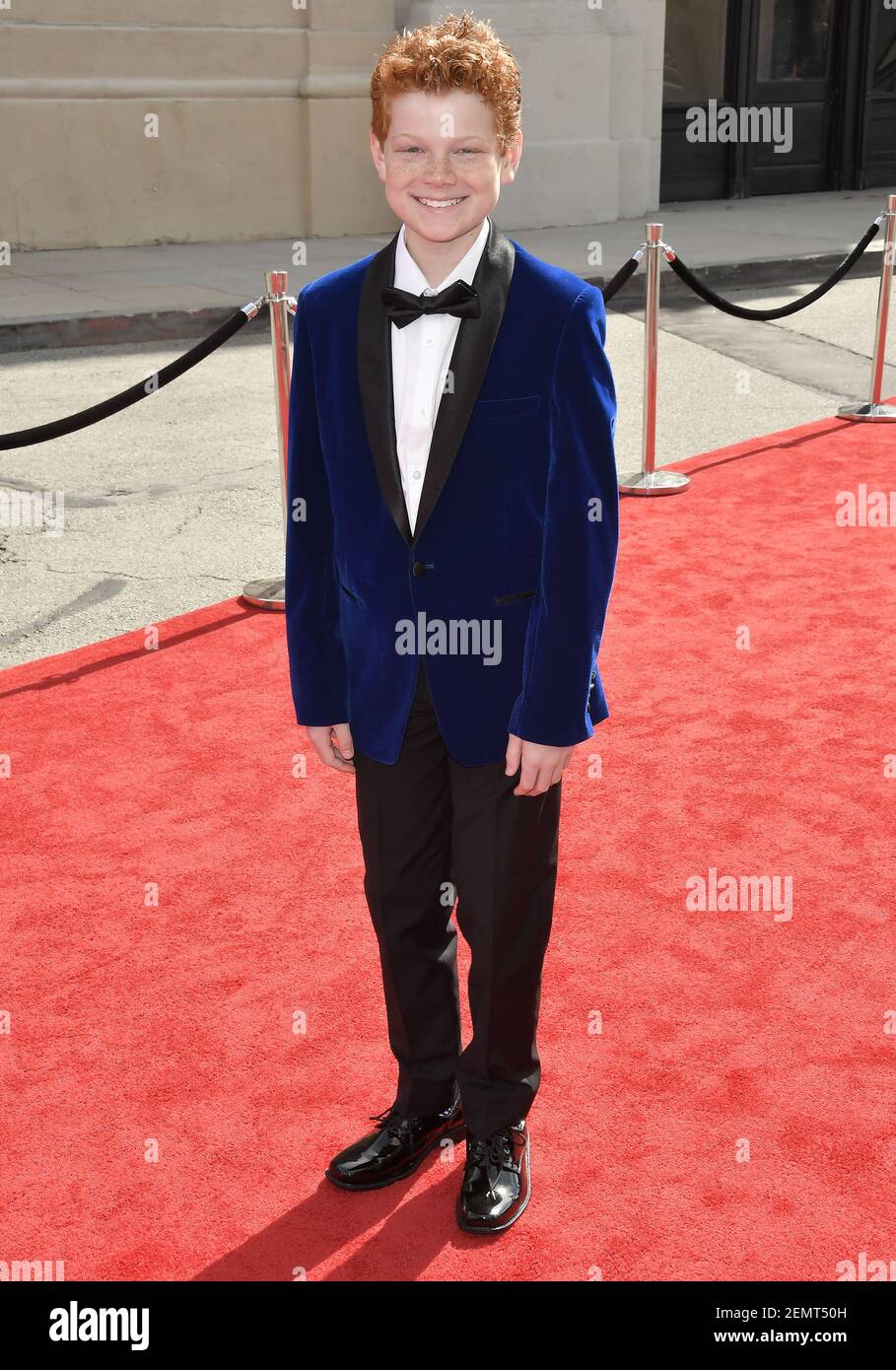 Mac Jarman arrives at the 4th Annual Young Entertainer Awards held at ...