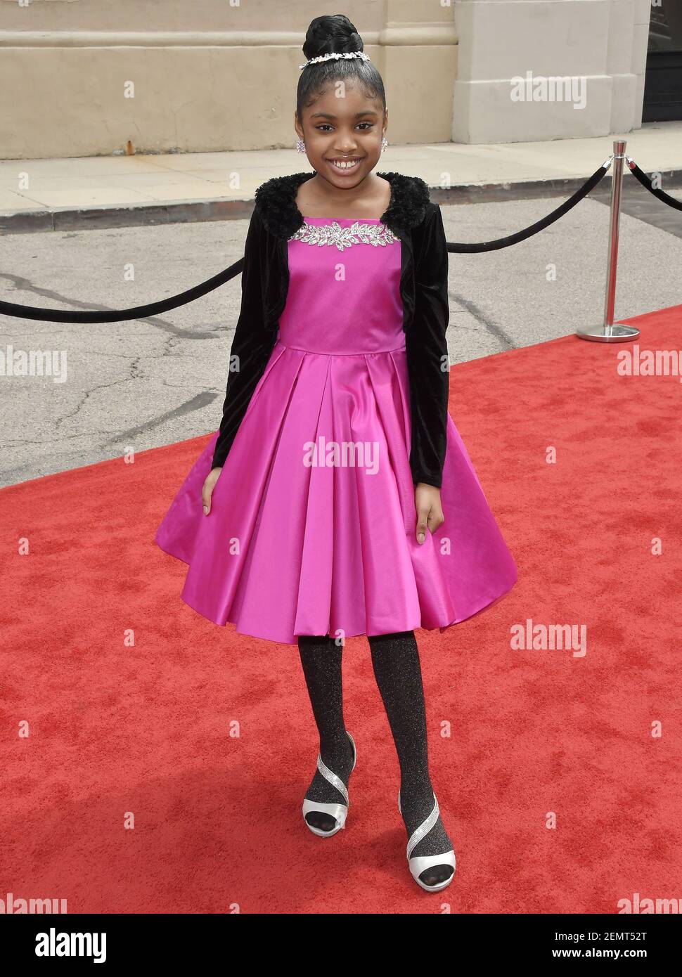 Brianni Walker arrives at the 4th Annual Young Entertainer Awards held ...