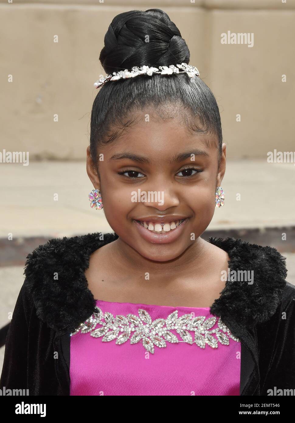 Brianni Walker arrives at the 4th Annual Young Entertainer Awards held ...