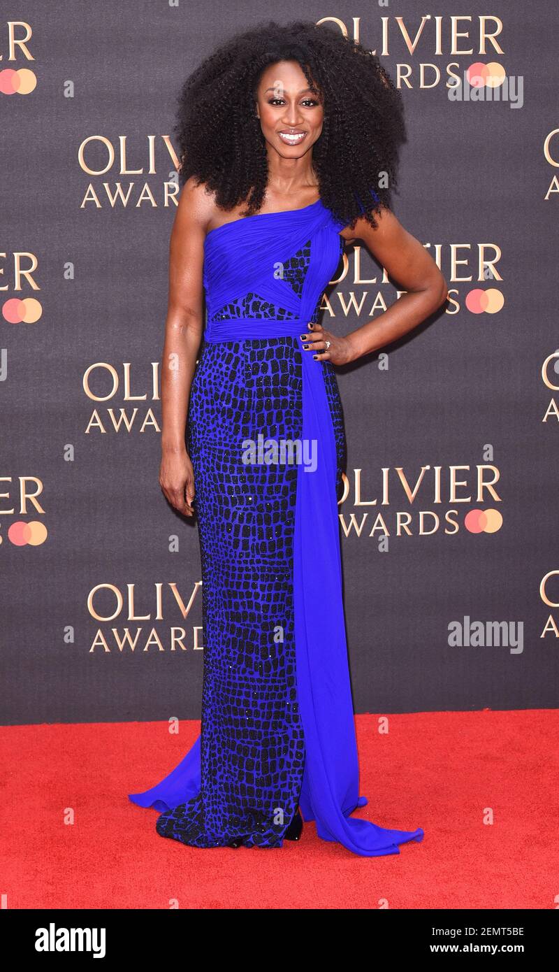 Beverley Knight seen on the red carpet during The Olivier Awards 2019 ...