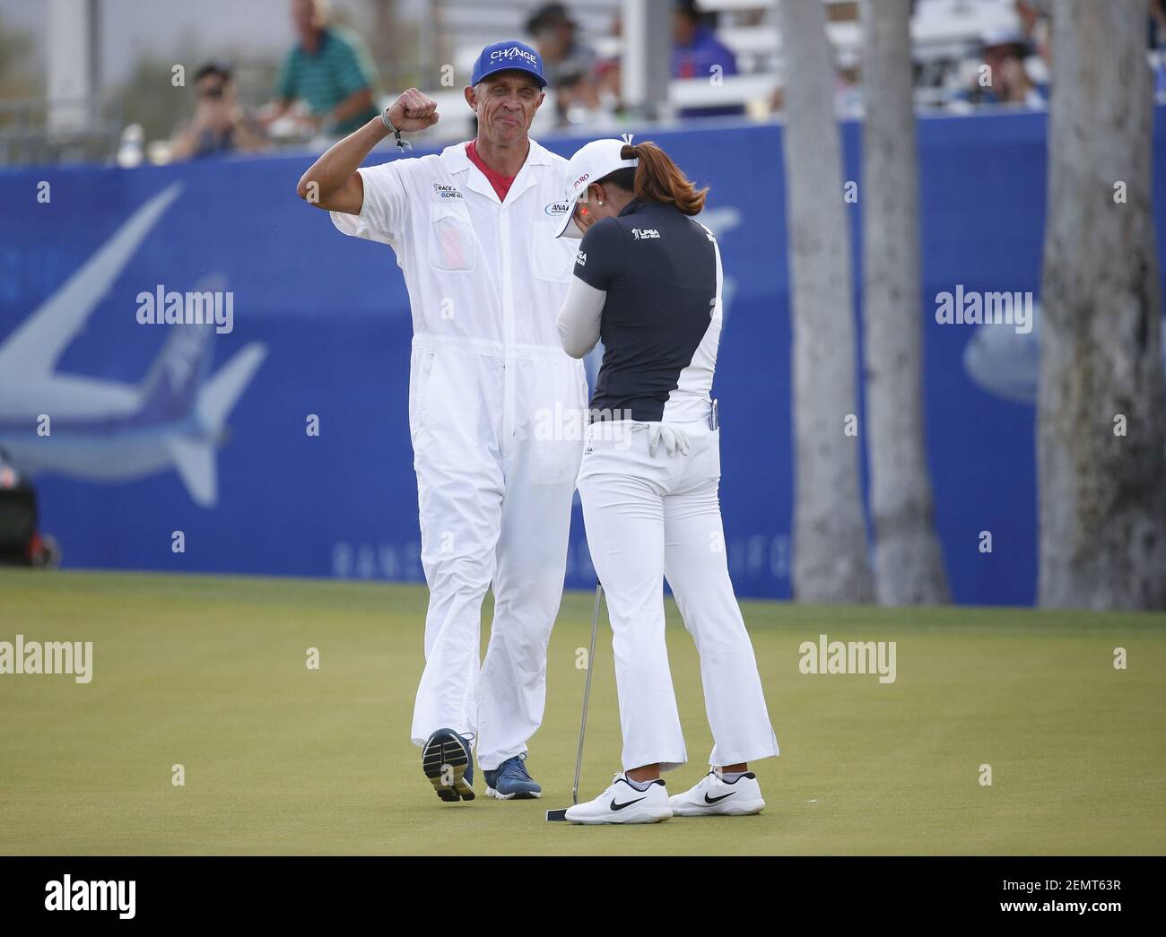 April 07, 2019 Jin Young Ko of South Korea celebrates after winning the ...